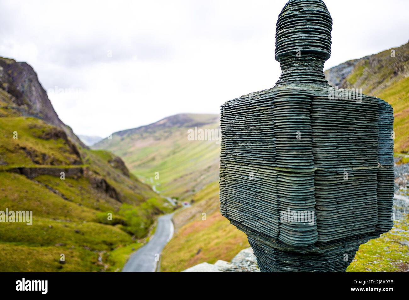May 13, 2022: Honister Slate Mine is located at the head of Honister ...