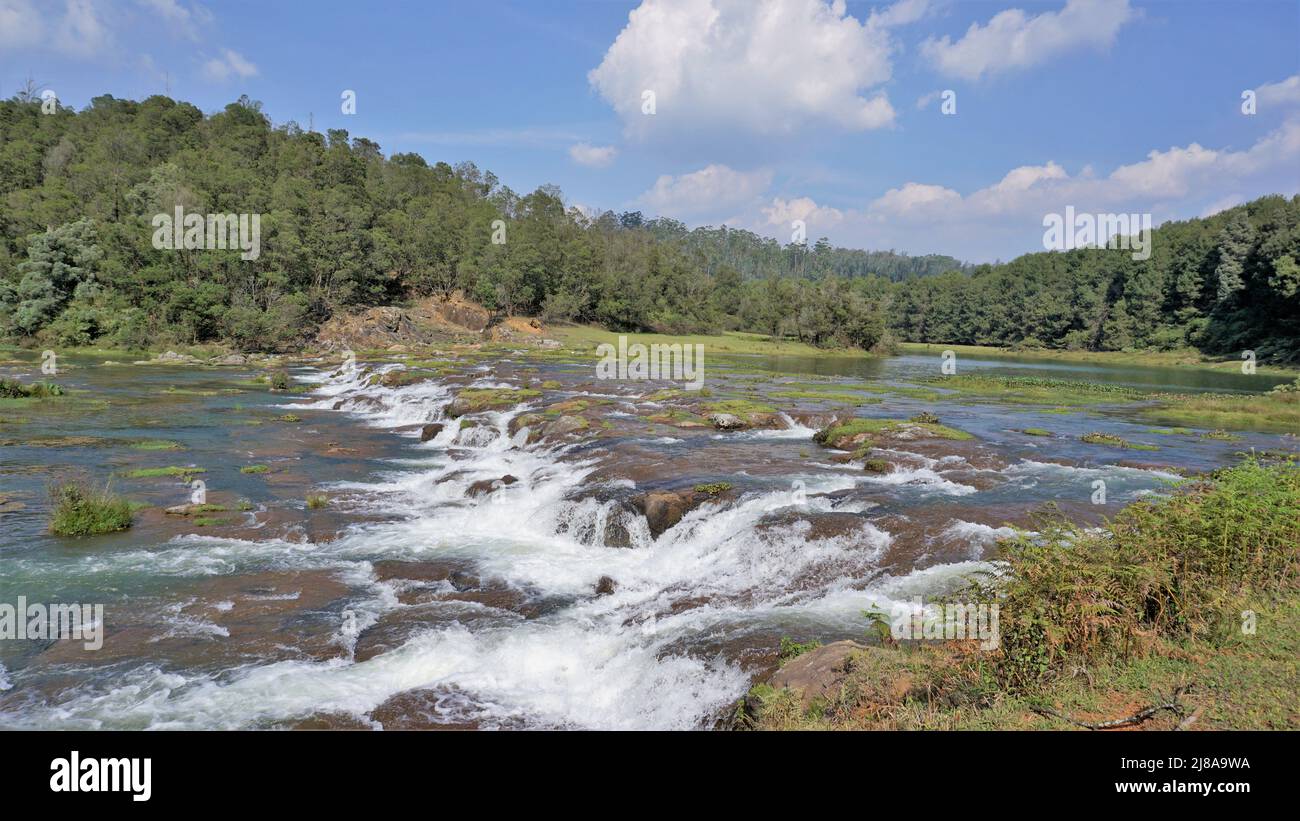 Beautiful scenic landscapes of Pykara Falls, Ooty, Tamilnadu. Top ...