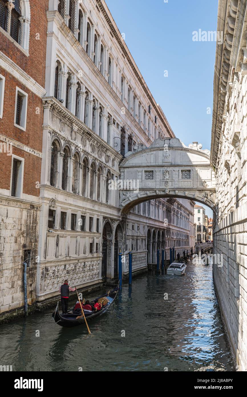 Gondolas around Venice Stock Photo - Alamy