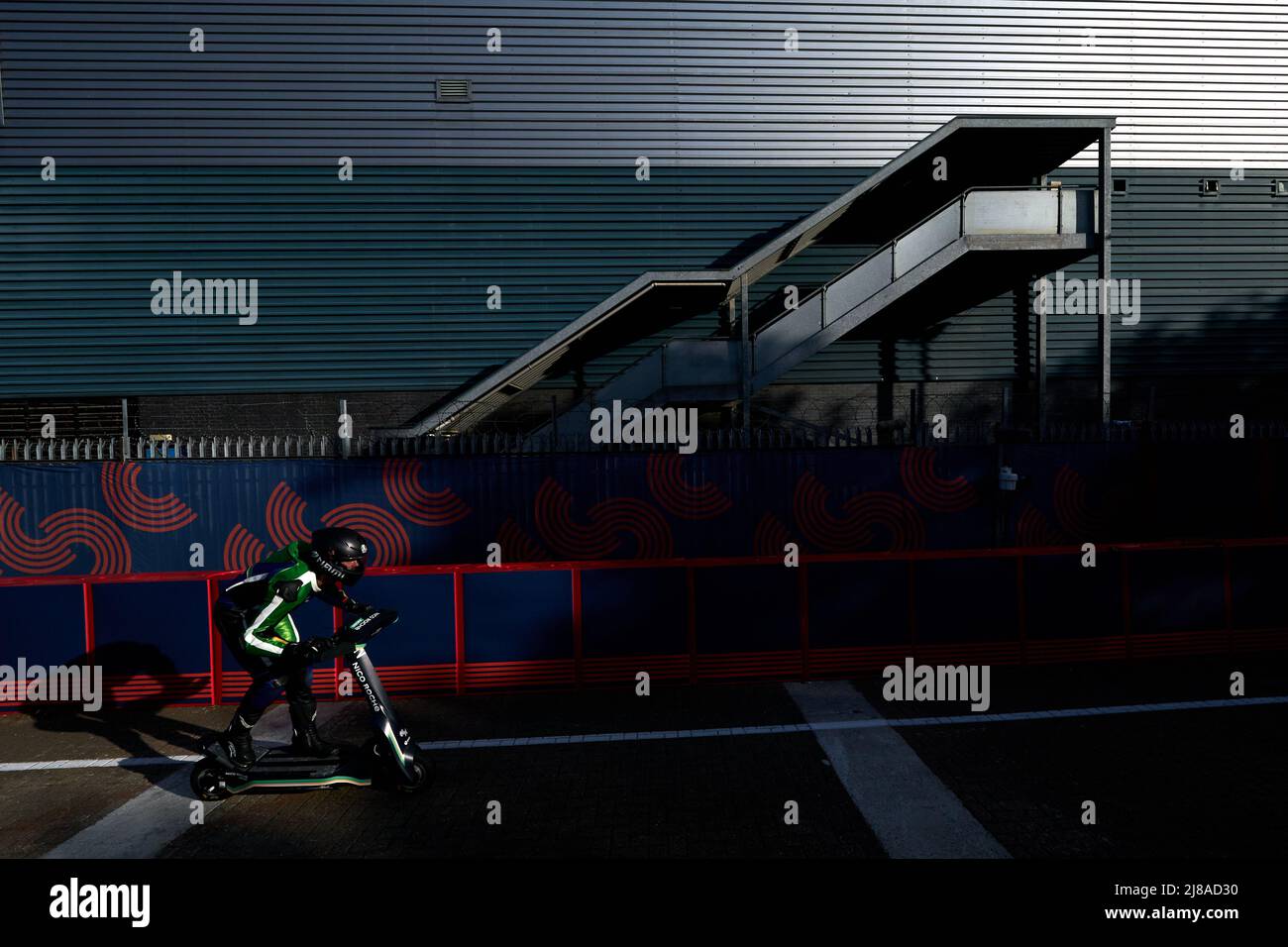 Daniel Brooks, Nico Roche racing during a semi final the during the ...