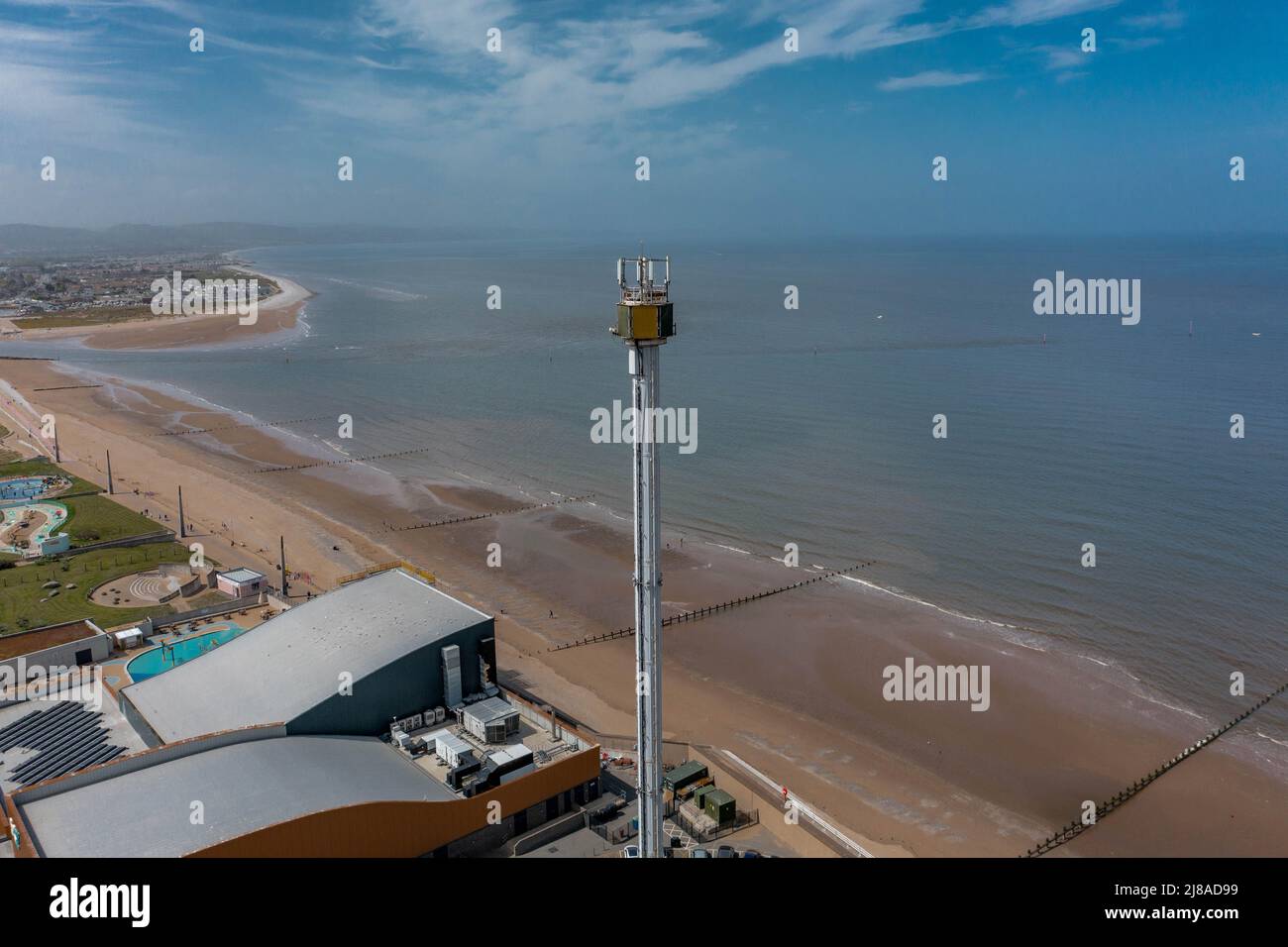 Rhyl North Wales Aerial 2022 Stock Photo - Alamy
