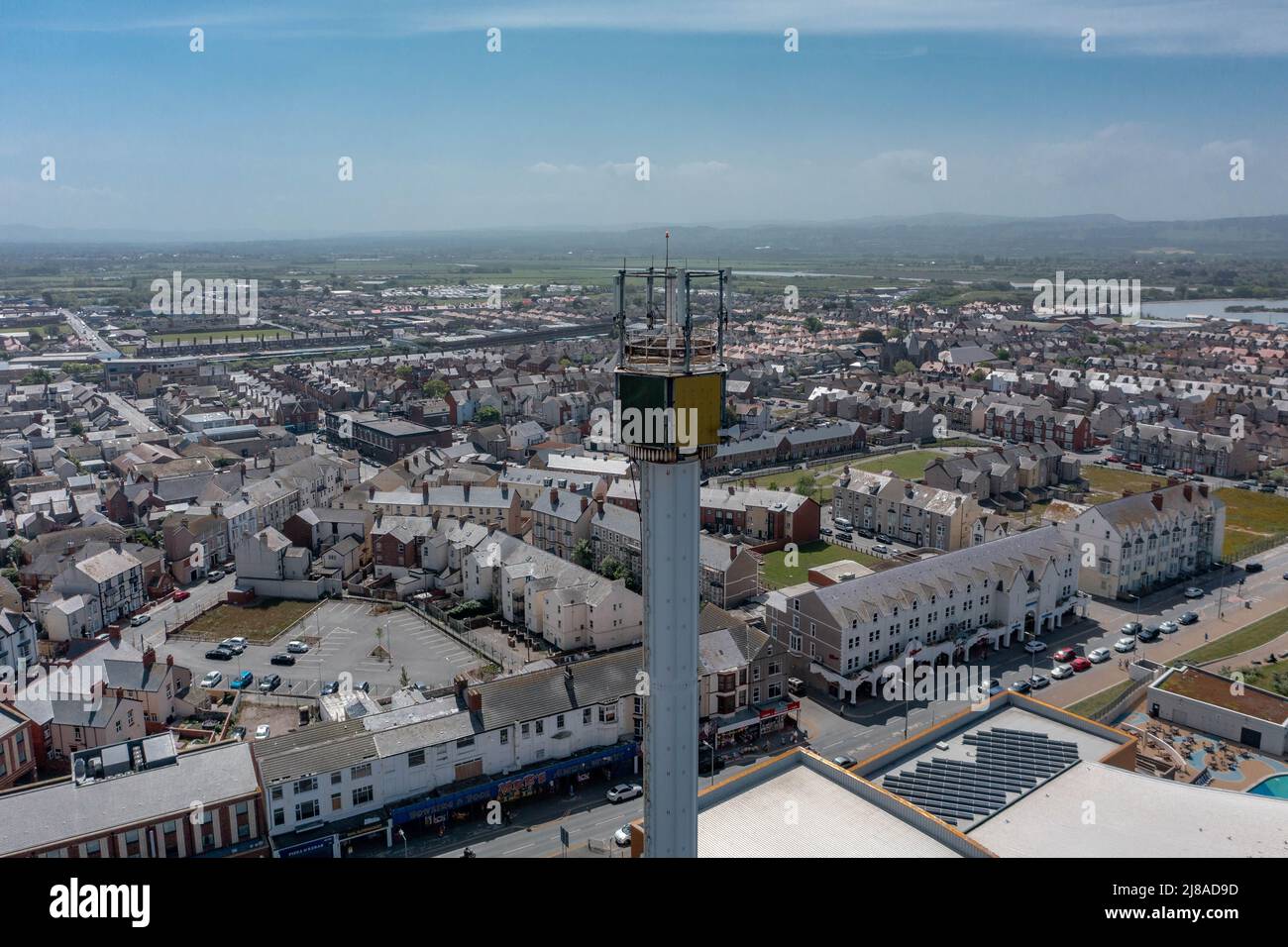 Rhyl North Wales Aerial 2022 Stock Photo - Alamy