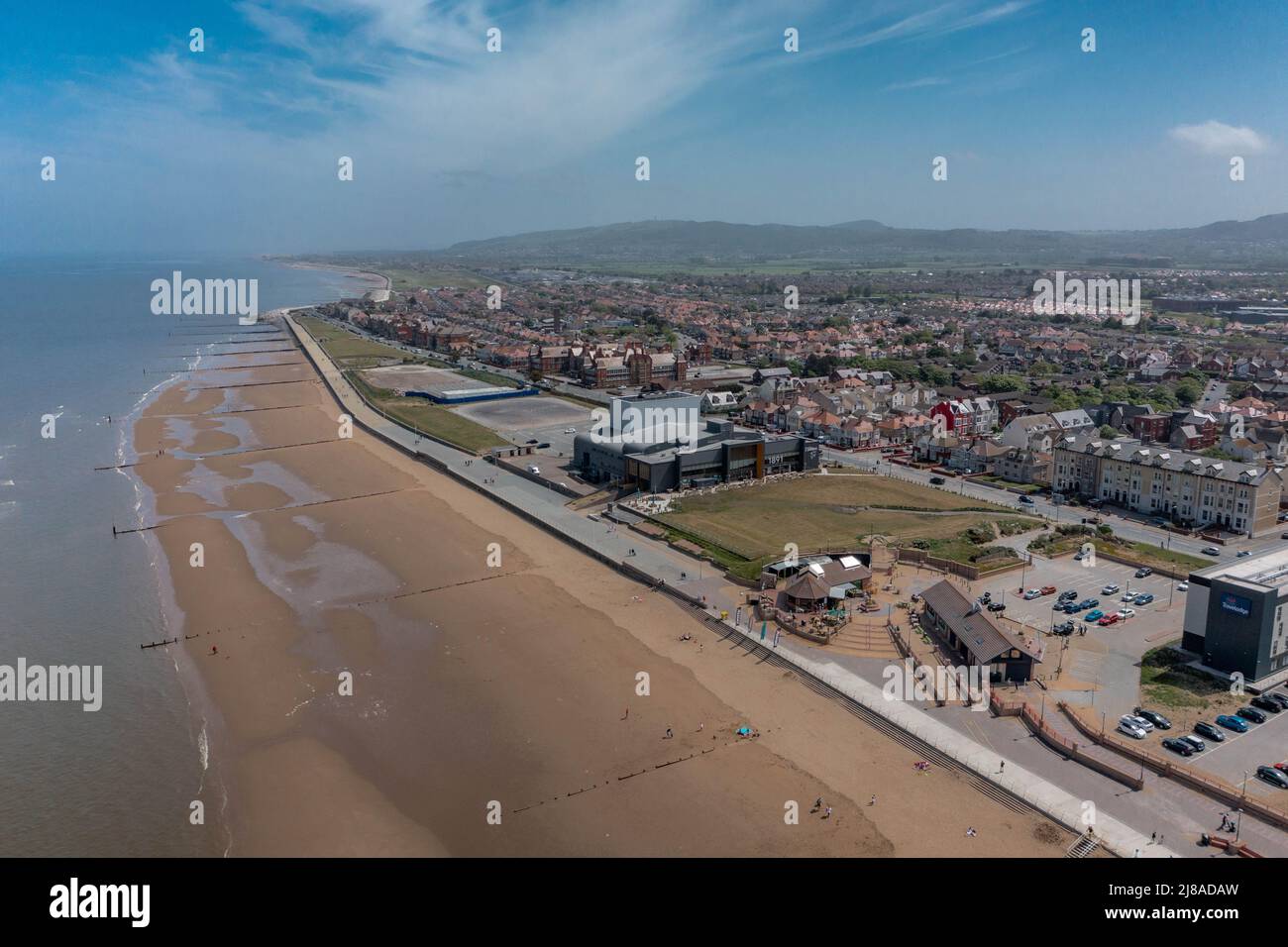 Rhyl North Wales Aerial 2022 Stock Photo - Alamy