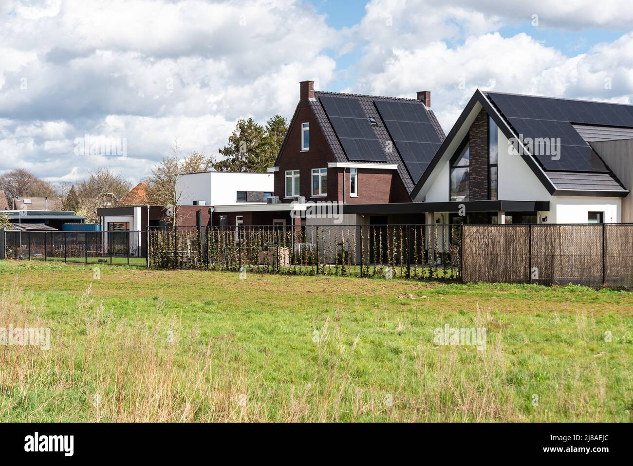 Echt, Limburg, The Netherlands, 04 07 2022 - Country style houses with ...