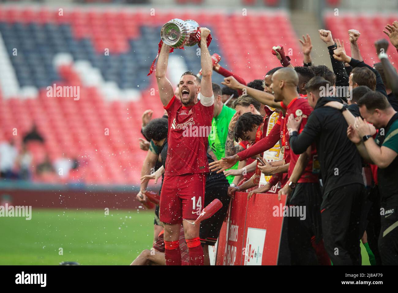 Wembley fa cup trophy 2022 hi-res stock photography and images - Alamy