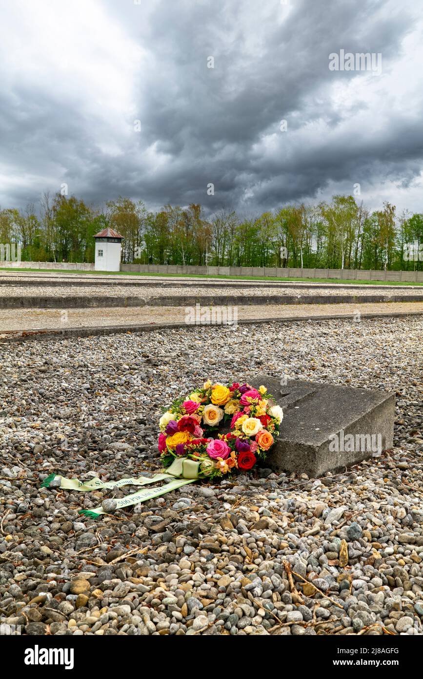 Germany Bavaria Munich Dachau. The concentration camp Stock Photo - Alamy