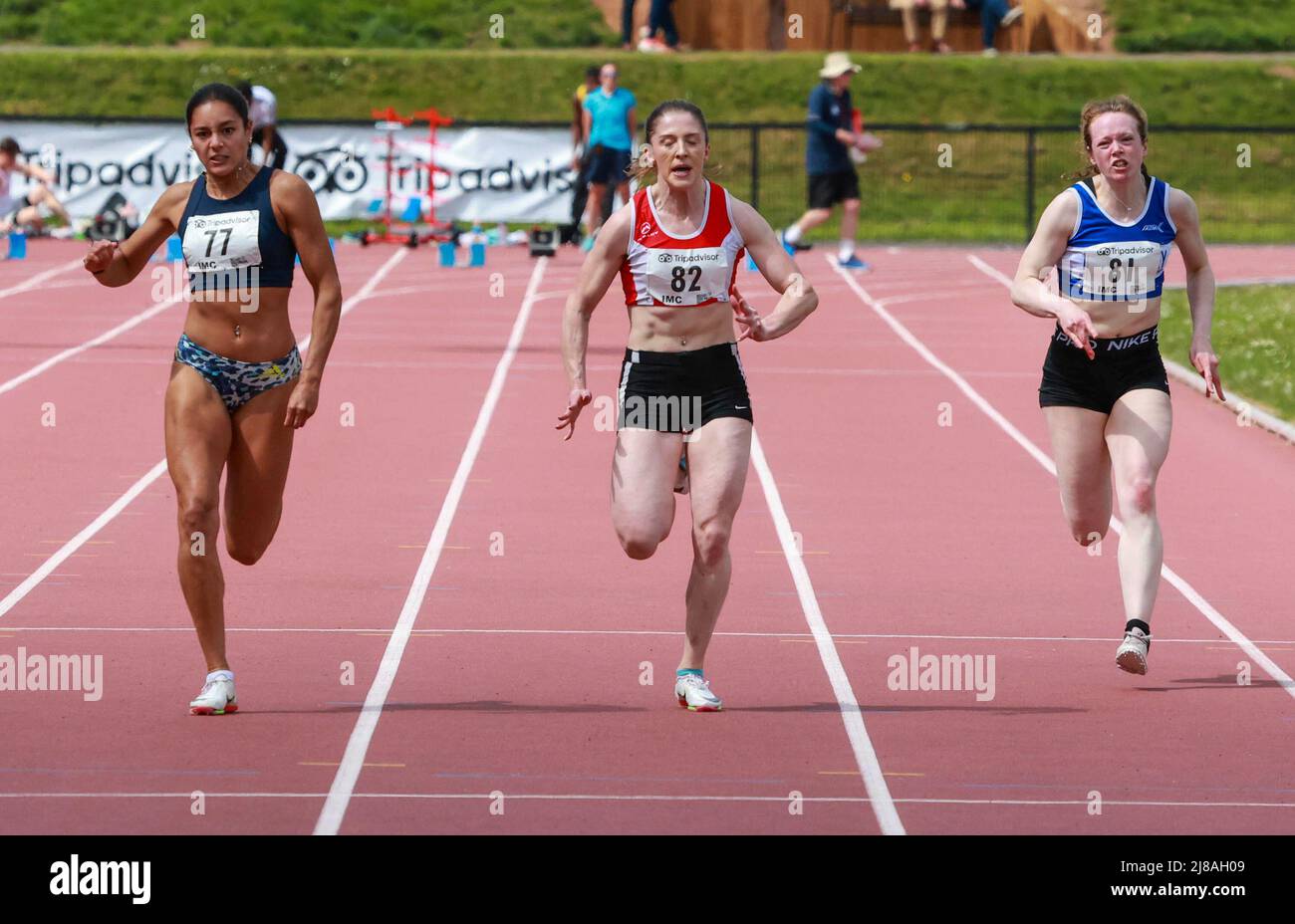 Mary Peters Track, Belfast, Northern Ireland, UK. 14 May 2022. Belfast ...