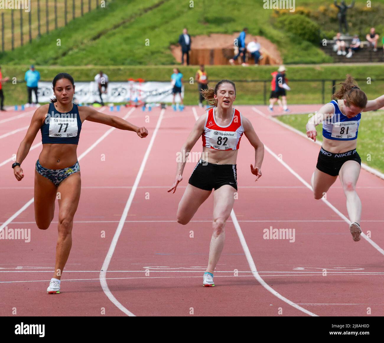 Mary Peters Track, Belfast, Northern Ireland, UK. 14 May 2022. Belfast ...