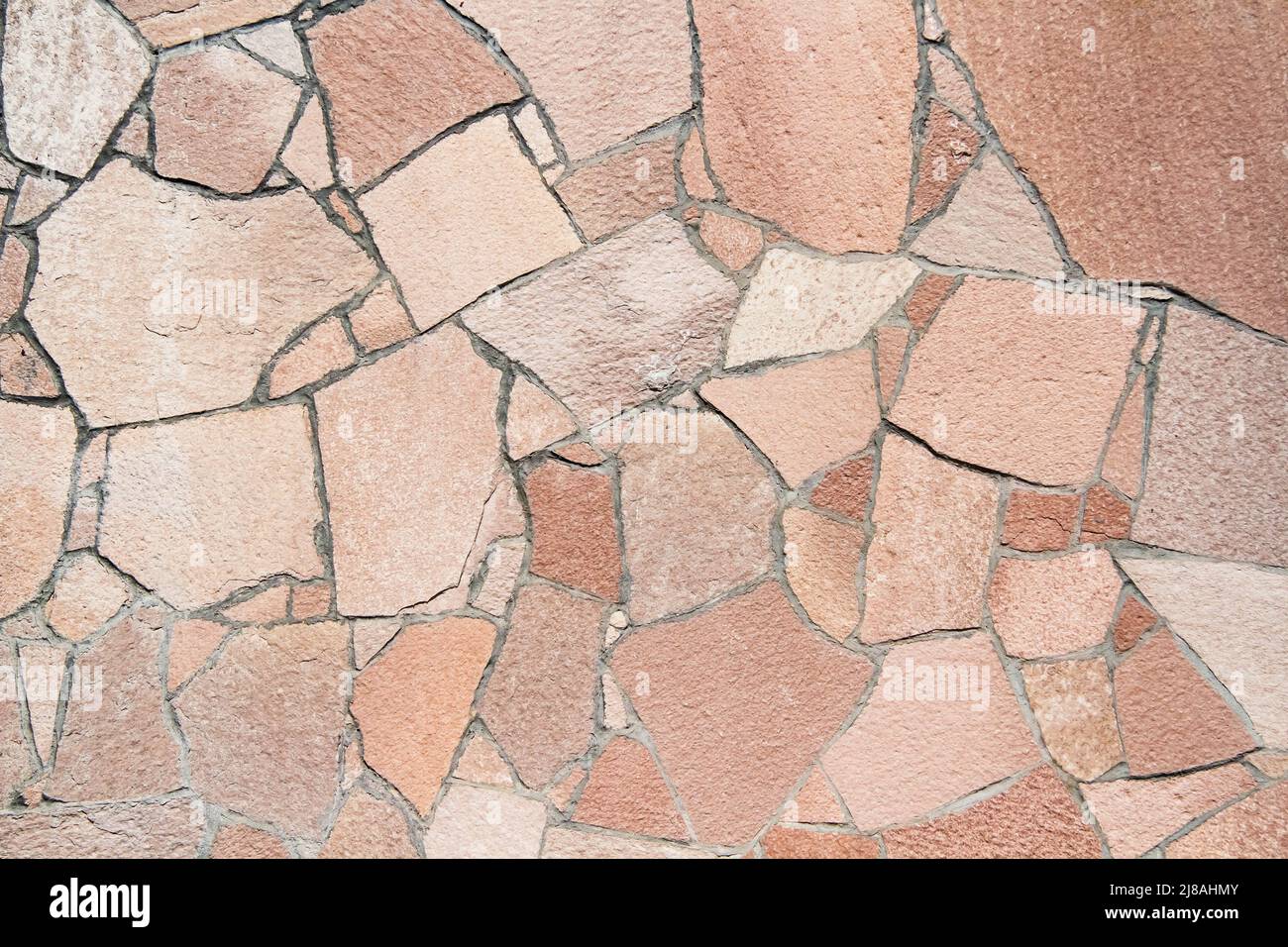 Texture of an old stone with a crack. Grunge brick texture. Old wall ...