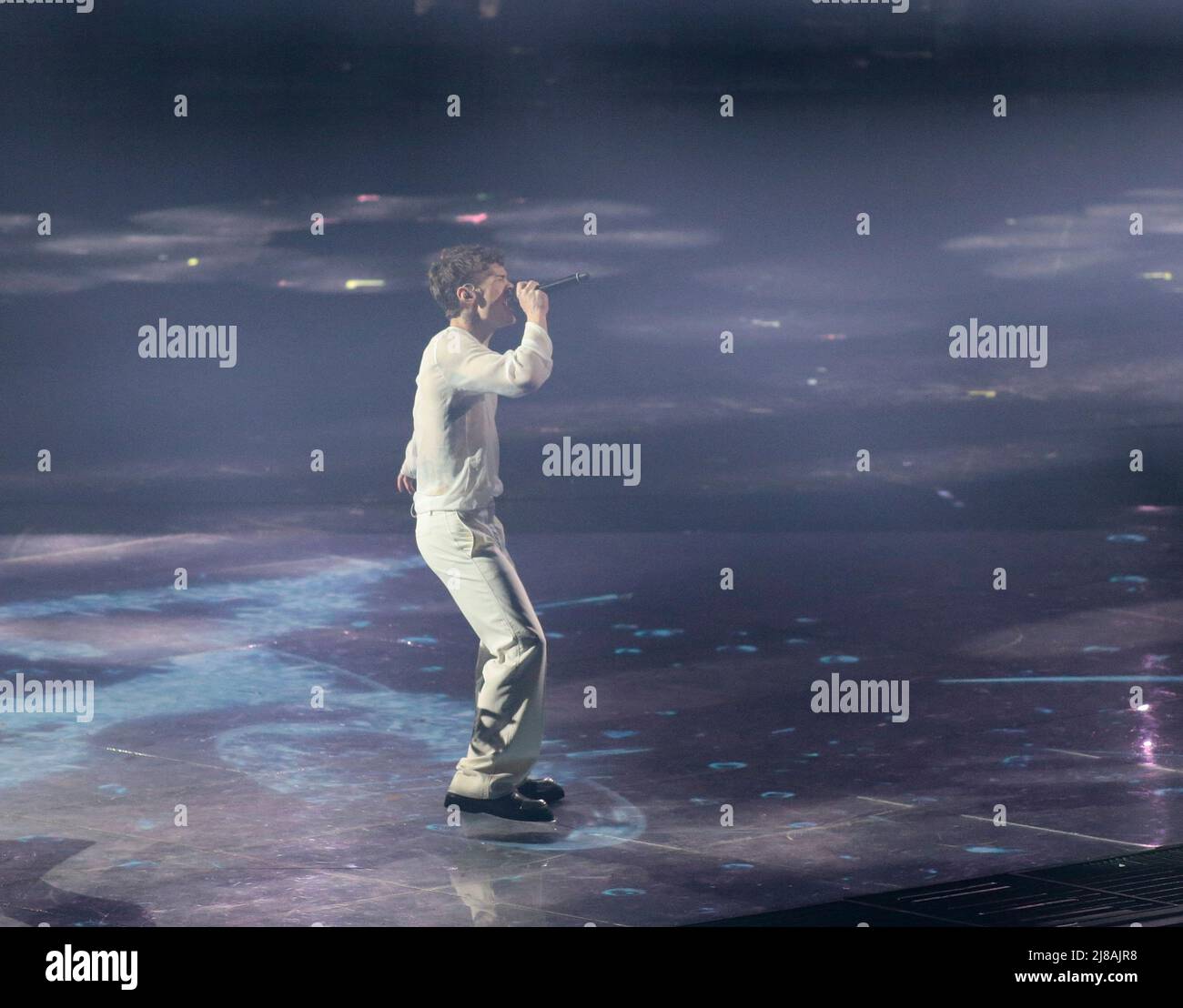 Mahmood & Blanco (Brividi) Italy during the Eurovision Song Contest ...