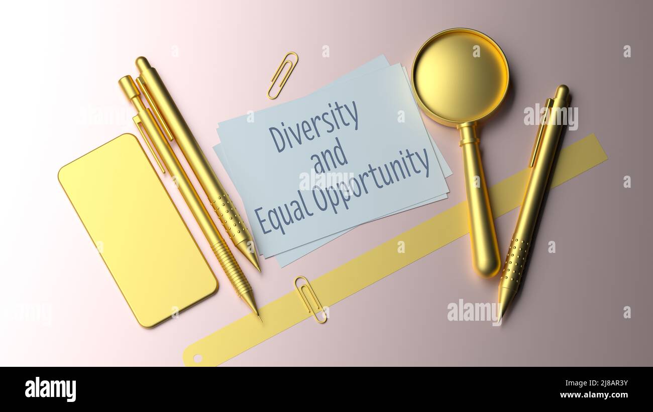 Diversity and Equal Opportunity Stock Photo - Alamy