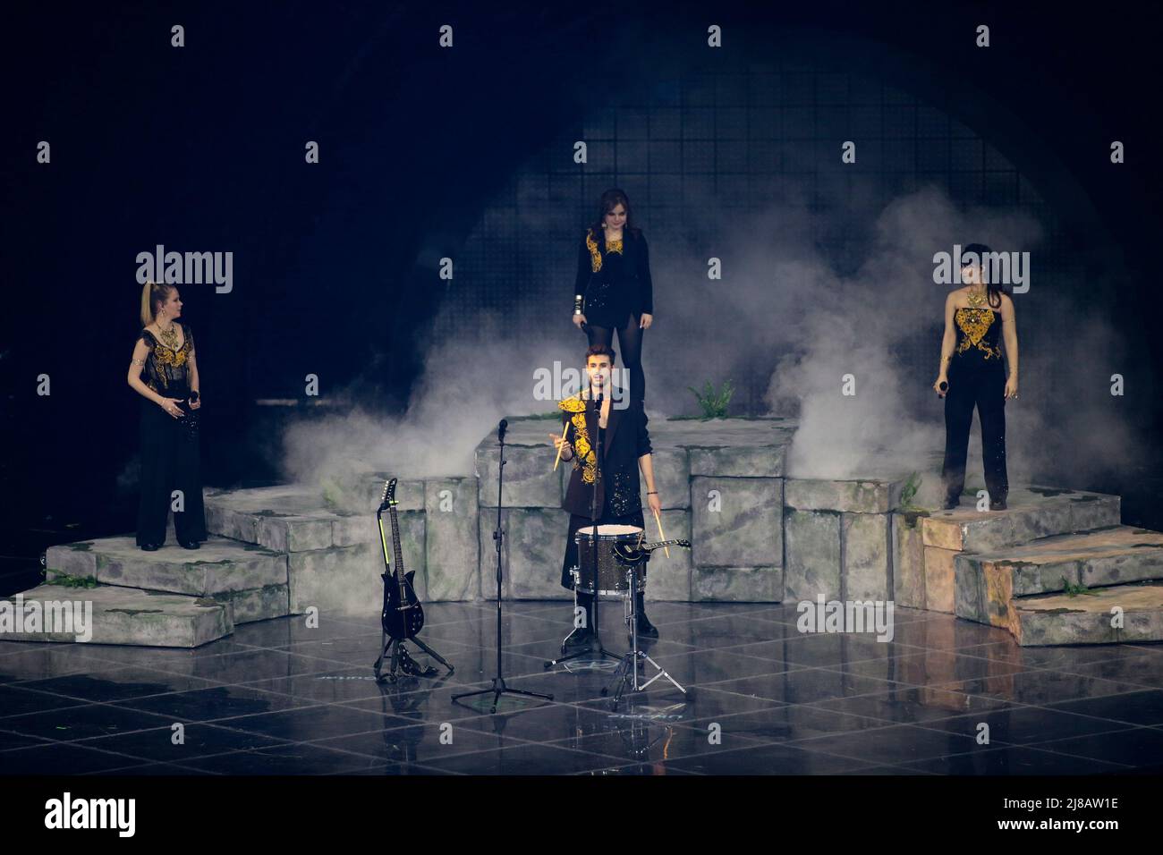 May 14, 2022, Turin, Italy: Alvan & Ahez (Fulenn) France during the ...