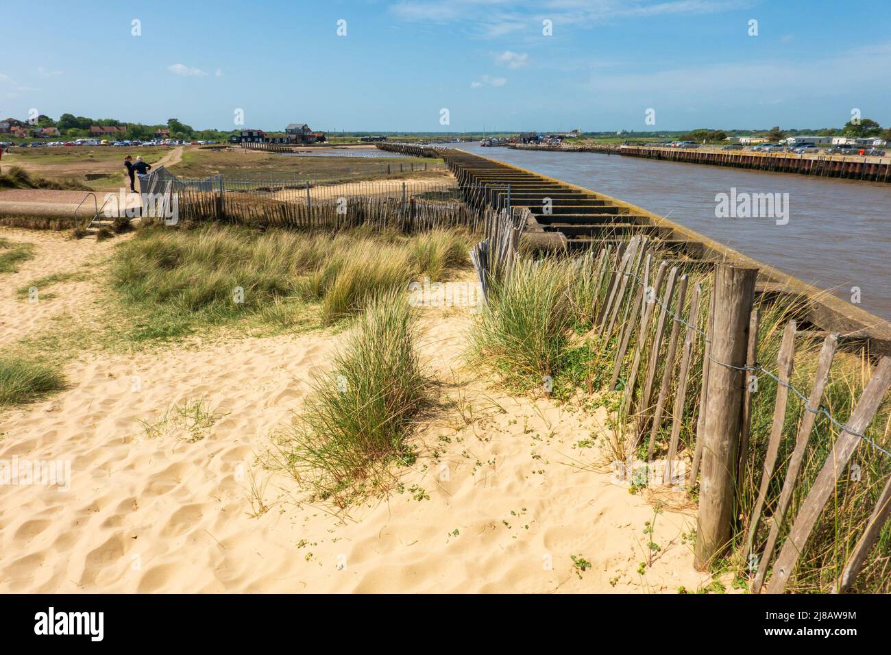 River Blyth, River Mouth, Walberswick Stock Photo - Alamy