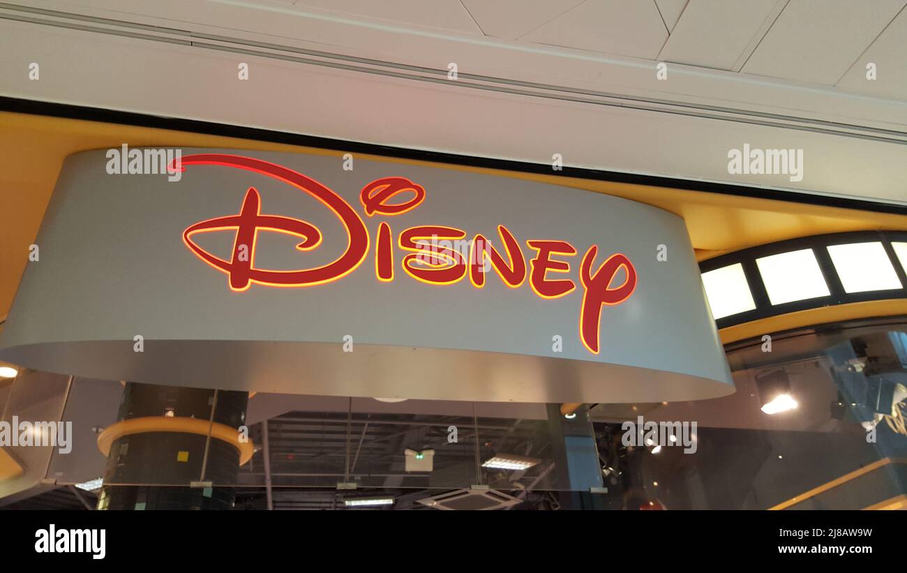 Disney Shop Sign And Logo Stock Photo - Alamy