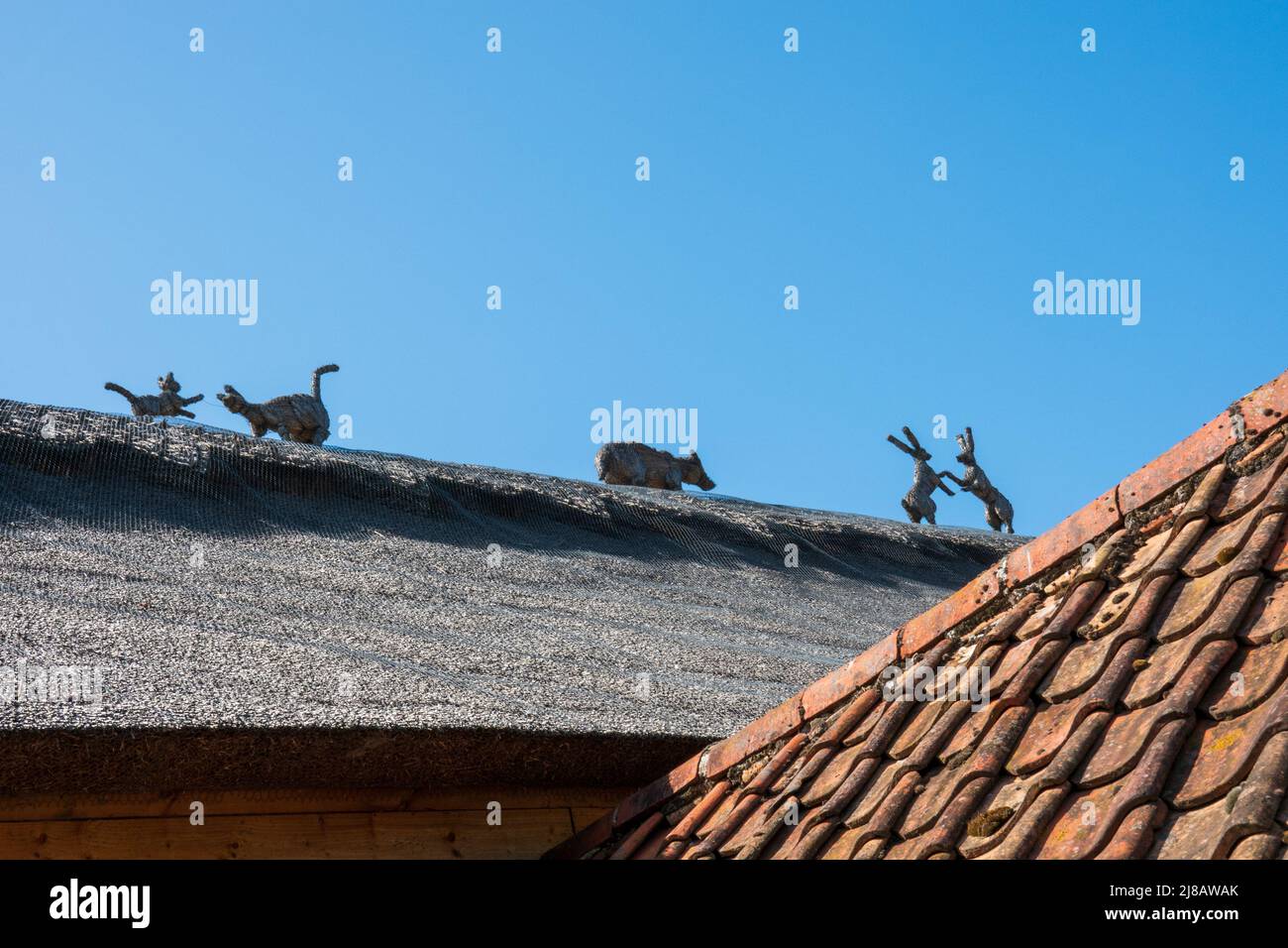 Finials thatched hi-res stock photography and images - Alamy