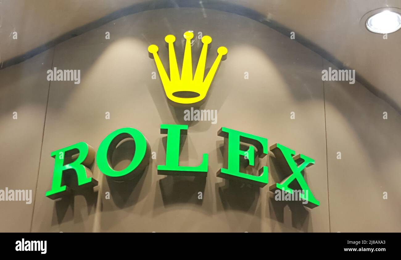 Rolex sign symbol hi-res stock photography and images - Alamy