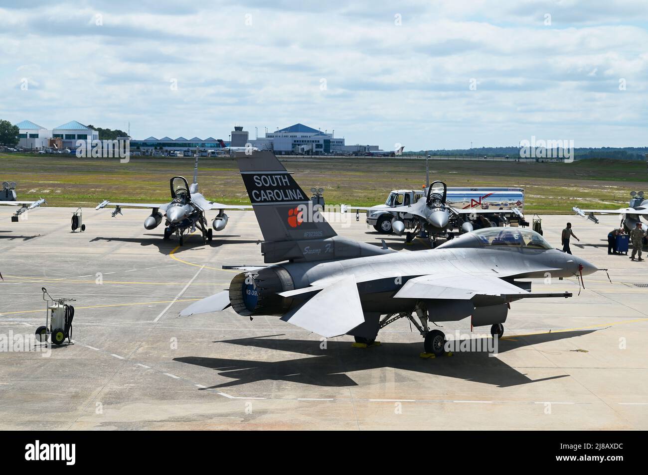 U.S. Air Force Airmen from the 169th Fighter Wing return from Sentry ...
