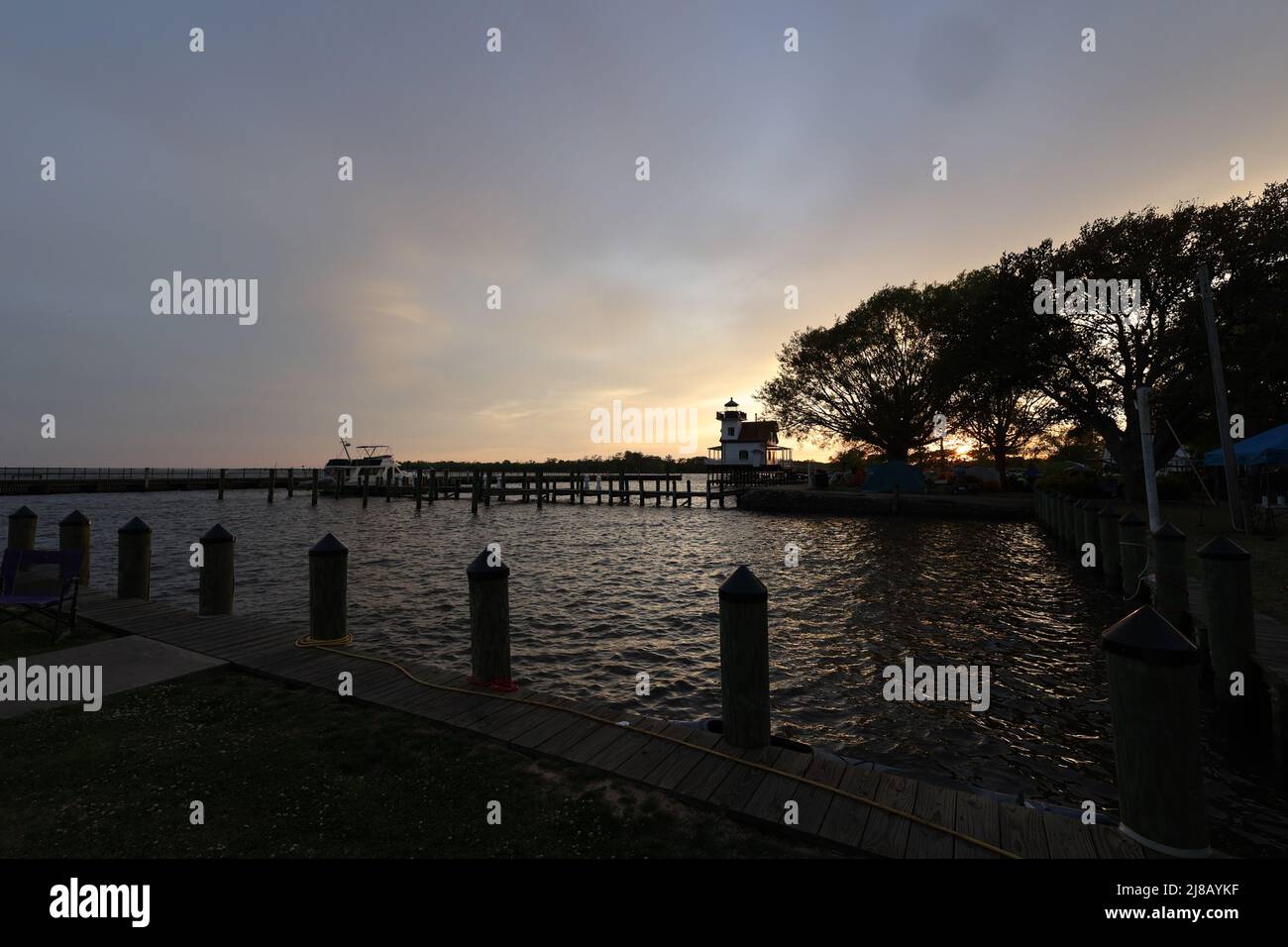 Drone Photos Of The Waterfront at Edenton Stock Photo - Alamy