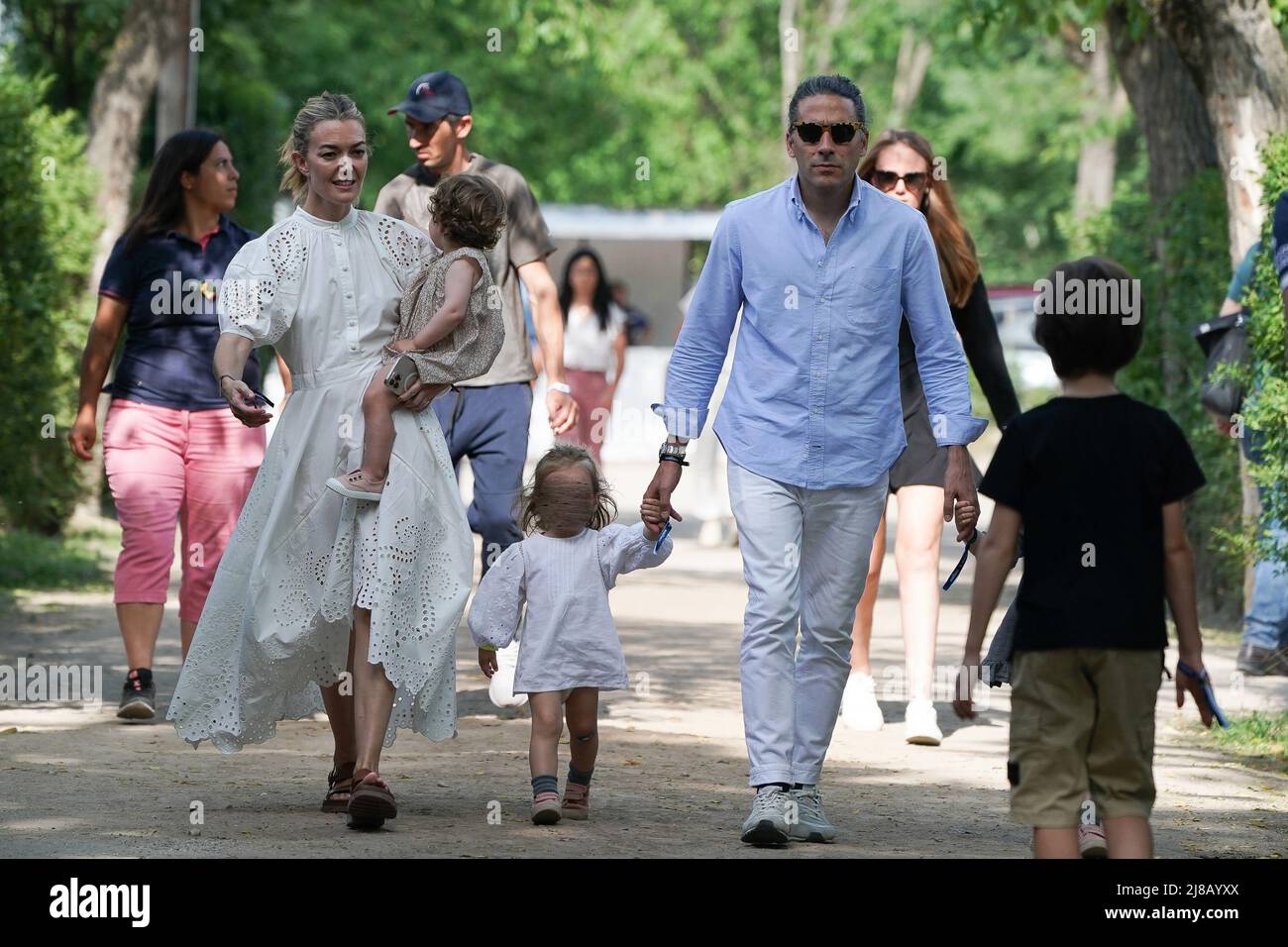 Madrid, Spain. 14th May, 2022. (L-R) Marta Ortega and Carlos Torretta ...
