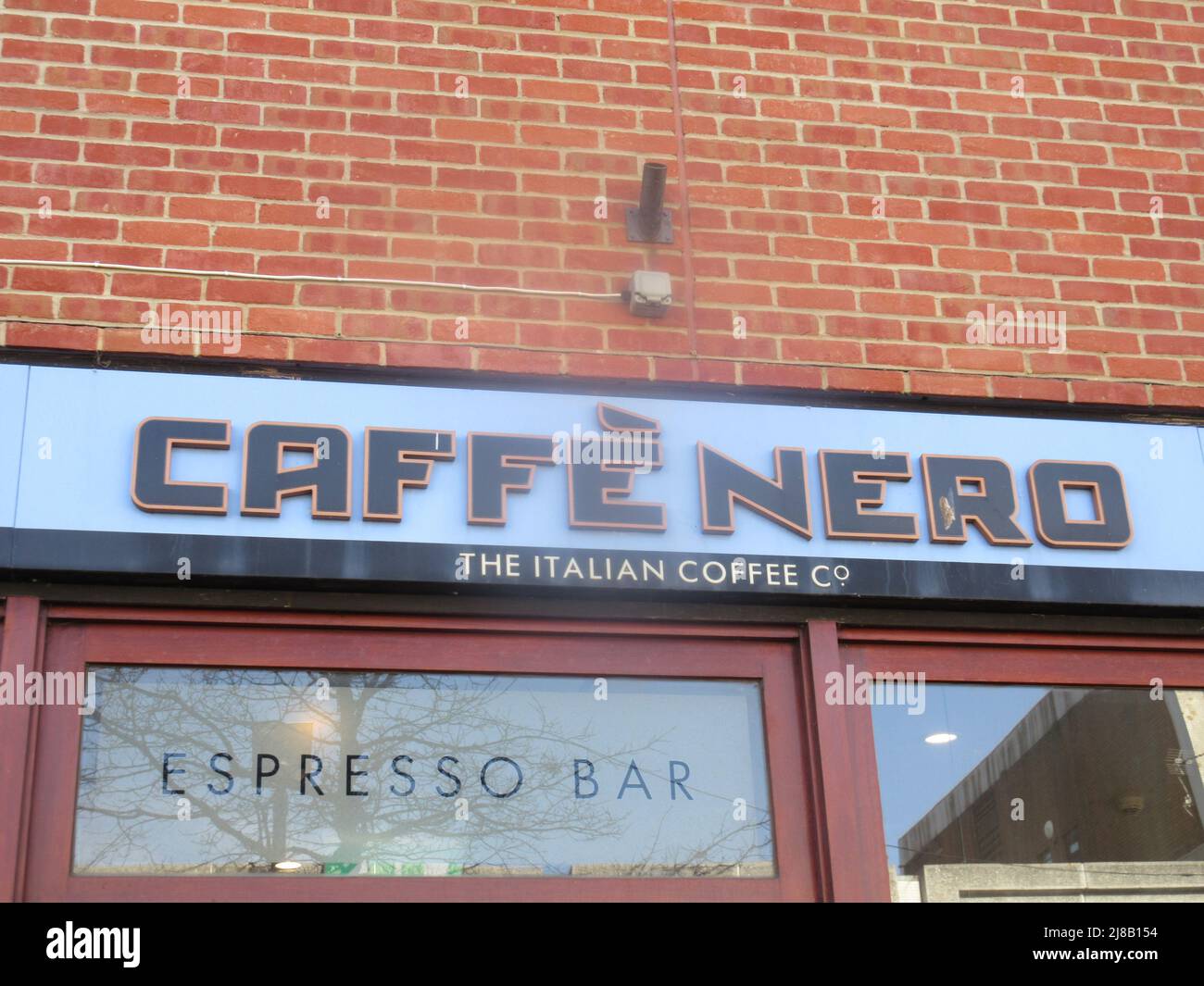 Caffe Nero Shop Sign Stock Photo - Alamy