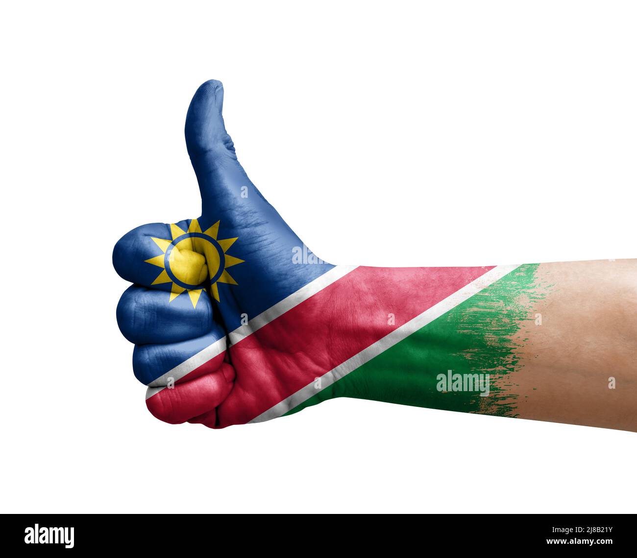Namibia painted flag hi-res stock photography and images - Alamy