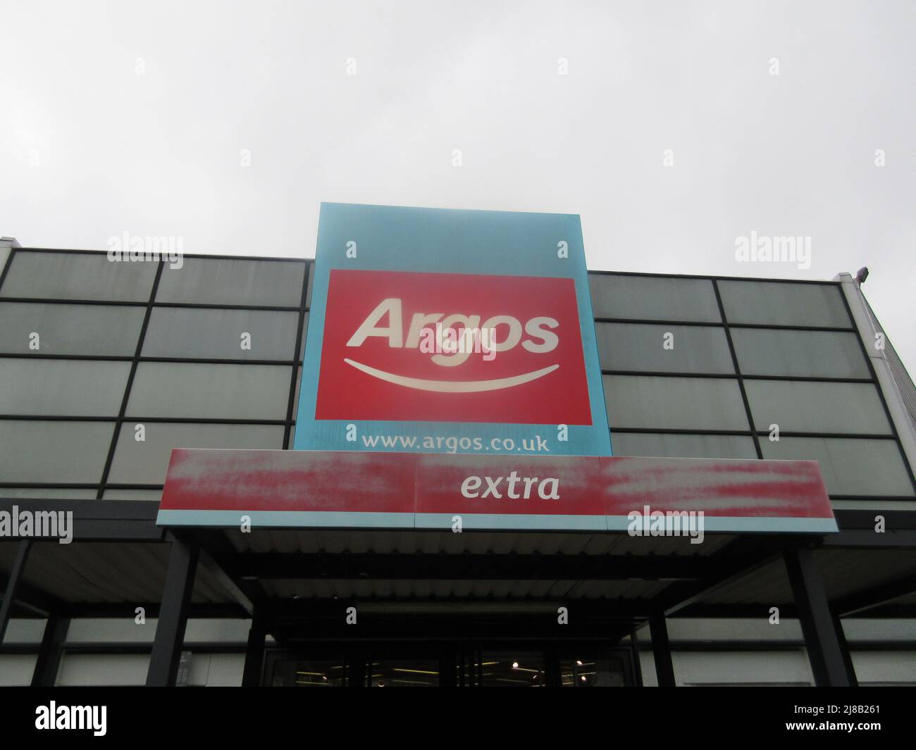 Argos Retailer Shop Sign Stock Photo - Alamy