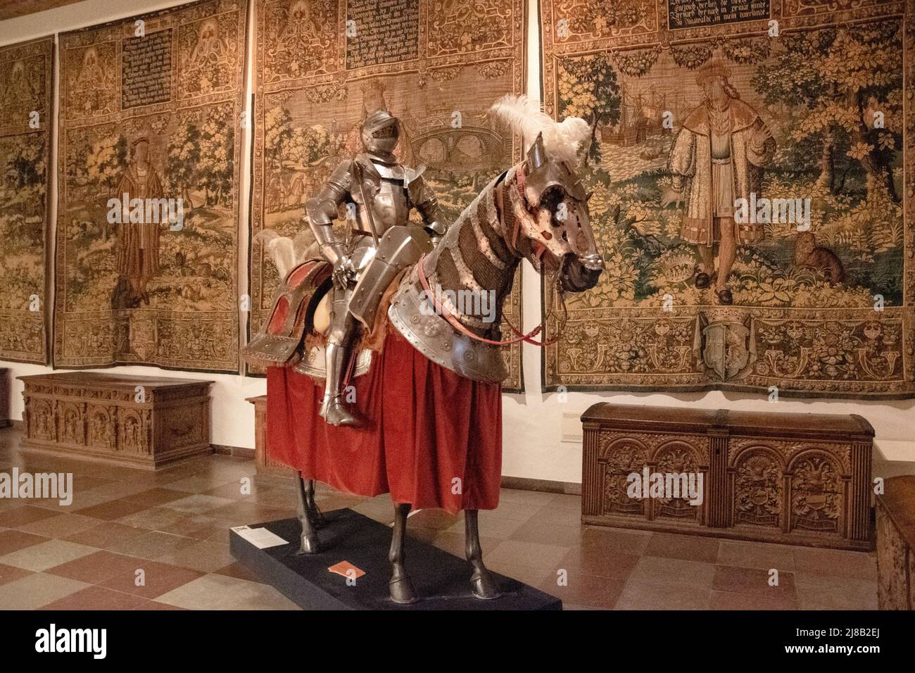 Full armour for horse and man maked in Innsbruck, Austria approximately ...