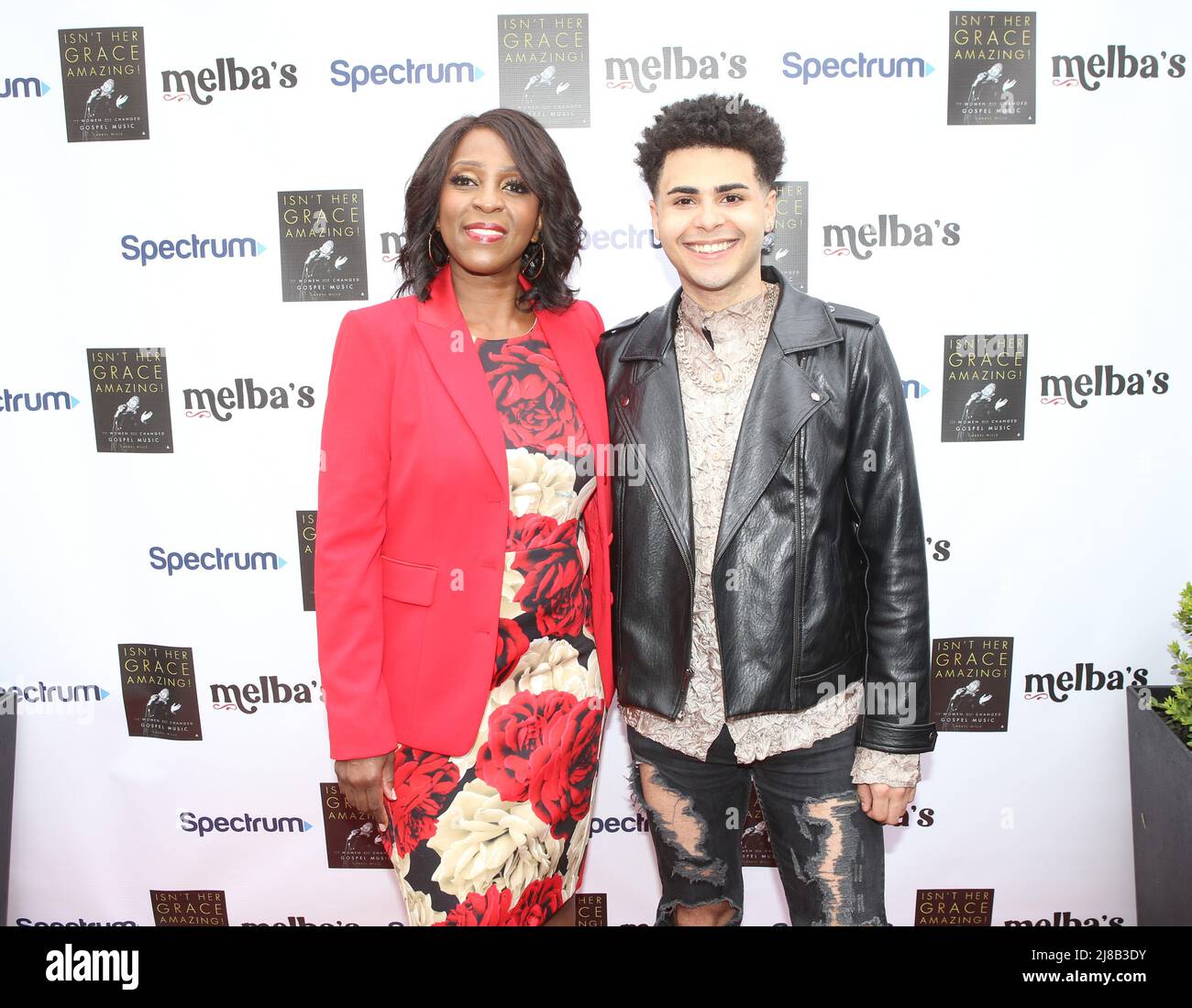 New York, United States. 14th May, 2022. Cheryl Wills and Waylon James ...
