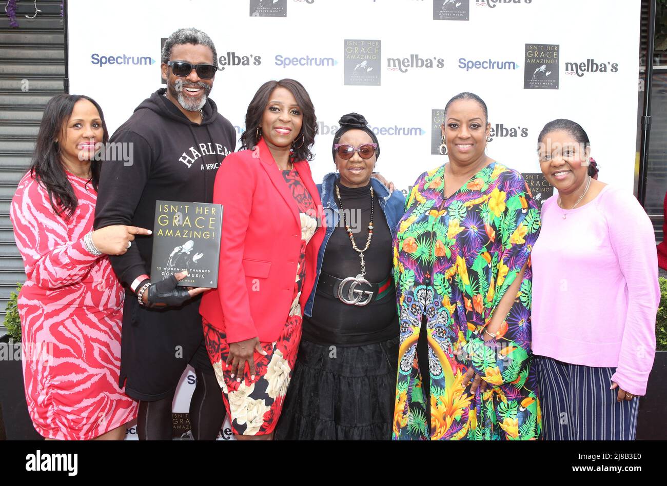 New York, United States. 14th May, 2022. Toya Beasley, Musa Jackson ...