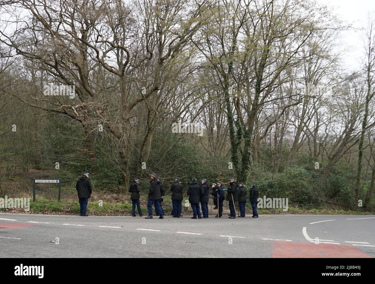 Police search epping forest hi-res stock photography and images - Alamy