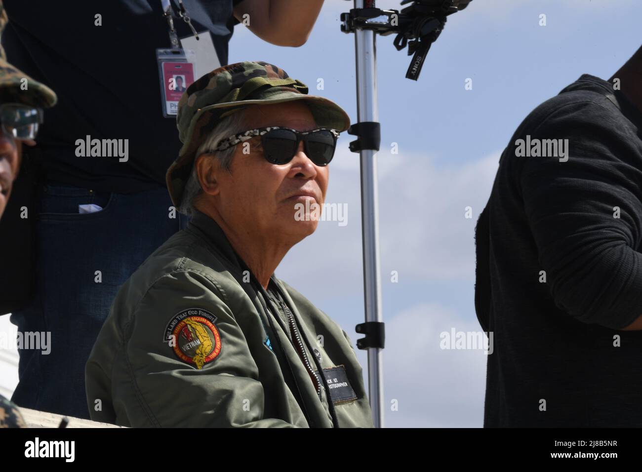 Nick Ut, Pulitzer Prize winning photographer at work Stock Photo - Alamy