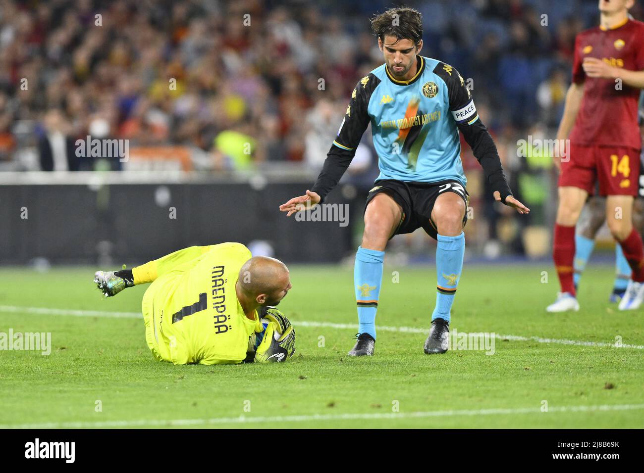 during the 37th day of the Serie A Championship between A.S. Roma vs ...