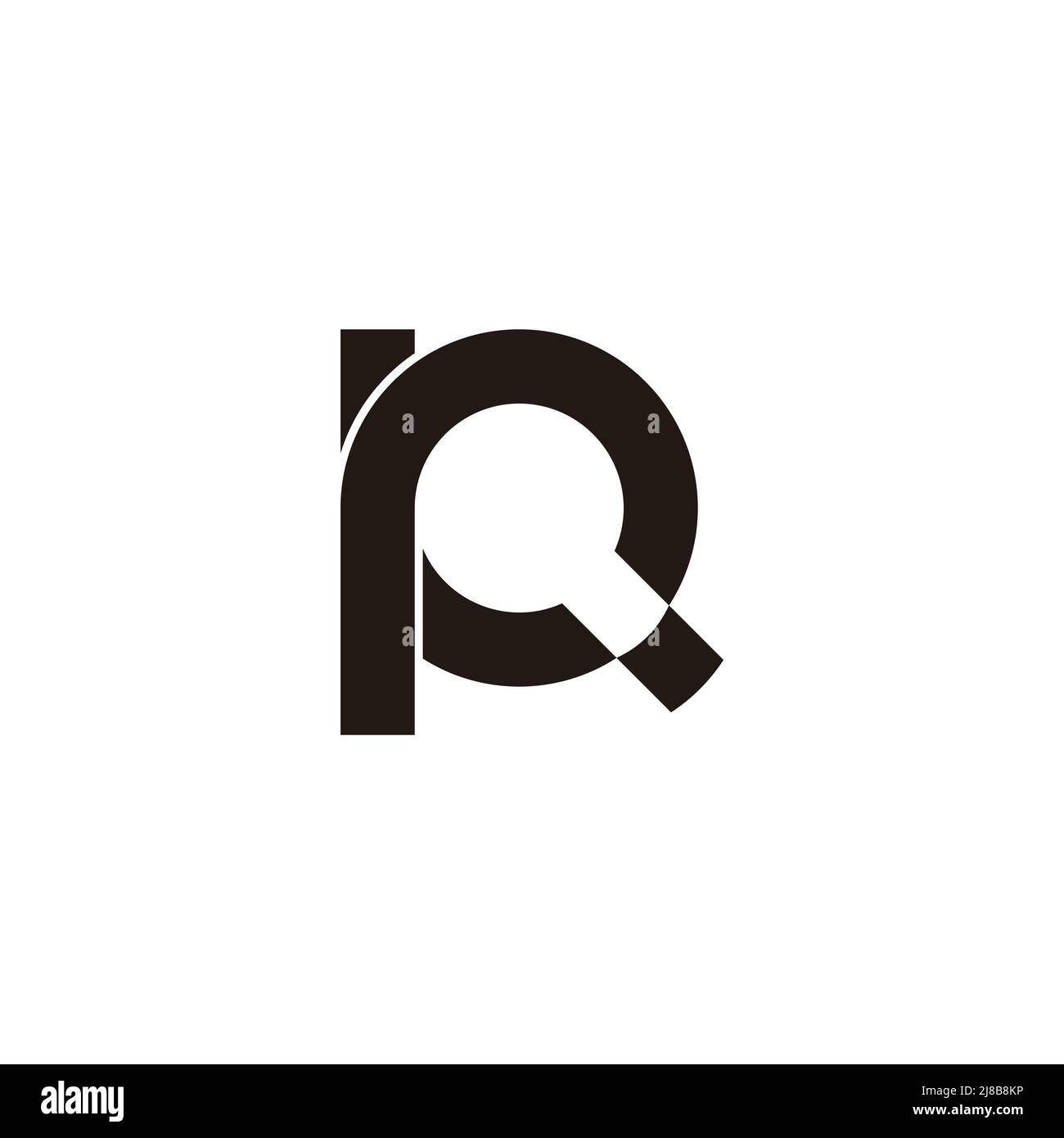 letter pc simple motion circle logo vector Stock Vector Image & Art - Alamy