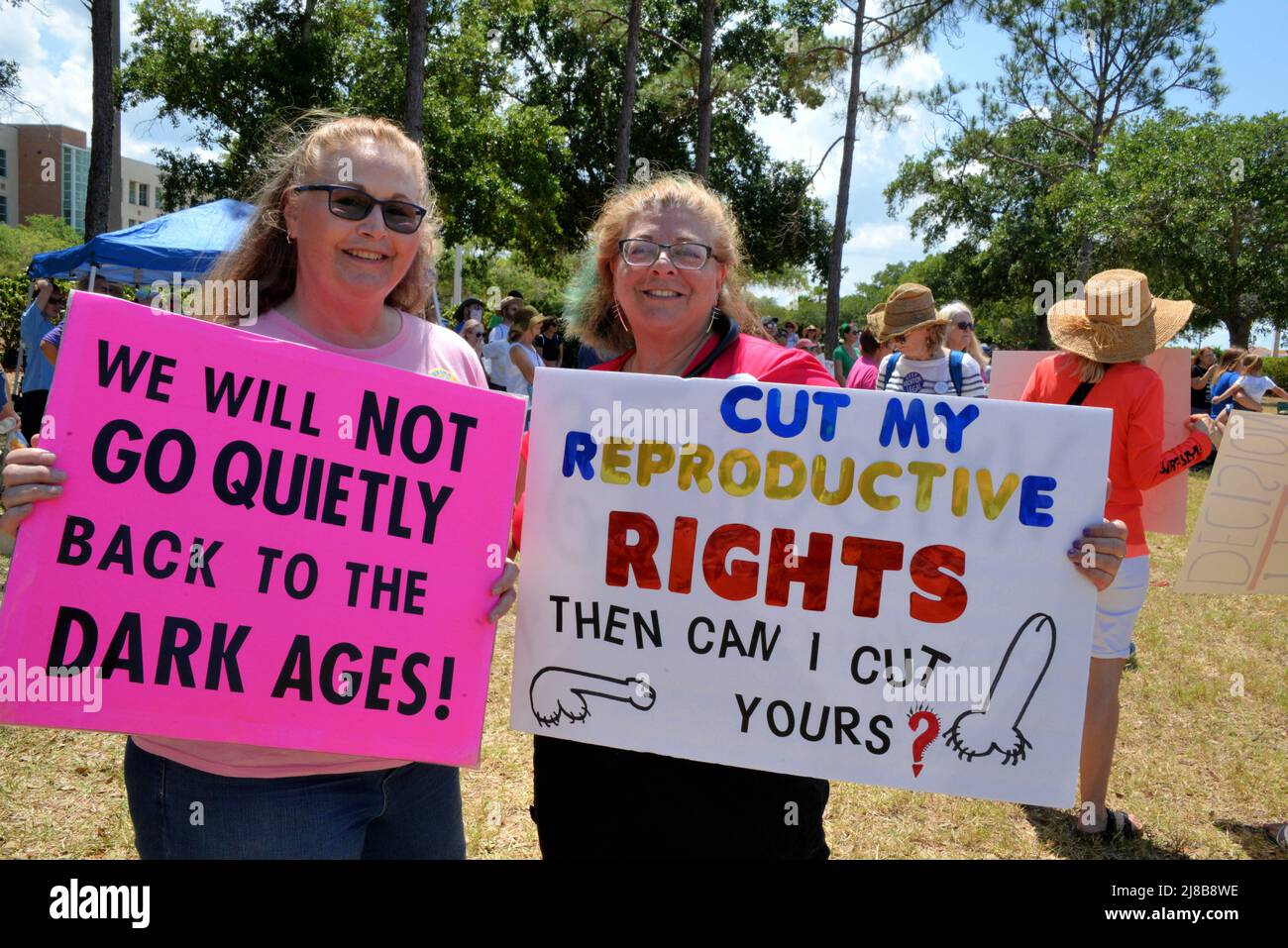 Viera. Brevard County. Florida. USA. May 14, 2022. A “Bans Off Our ...