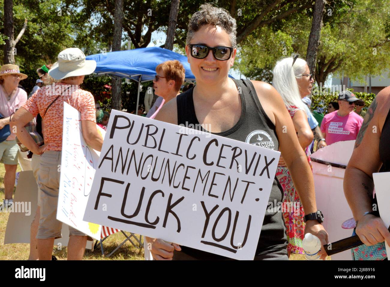 Viera. Brevard County. Florida. USA. May 14, 2022. A “Bans Off Our ...