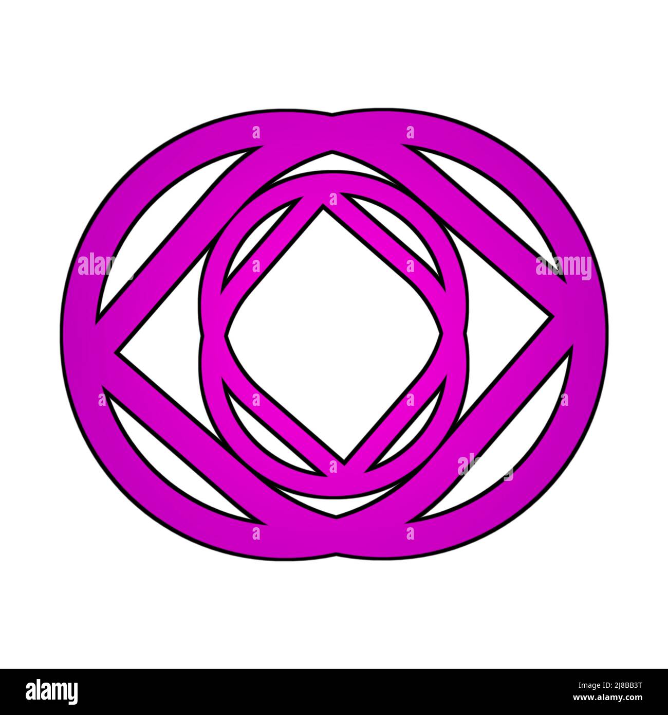 Pink Colour Illustration HD Logo Design Photos Stock Photo - Alamy