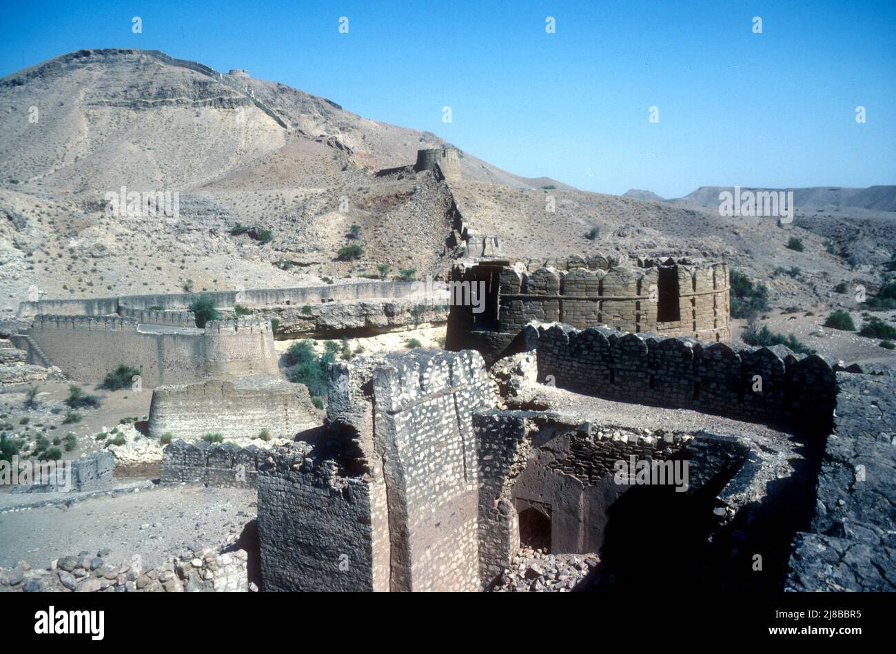 Ranikot Fort in Sindh dates from the Talpur dynasty around 1812 and has ...