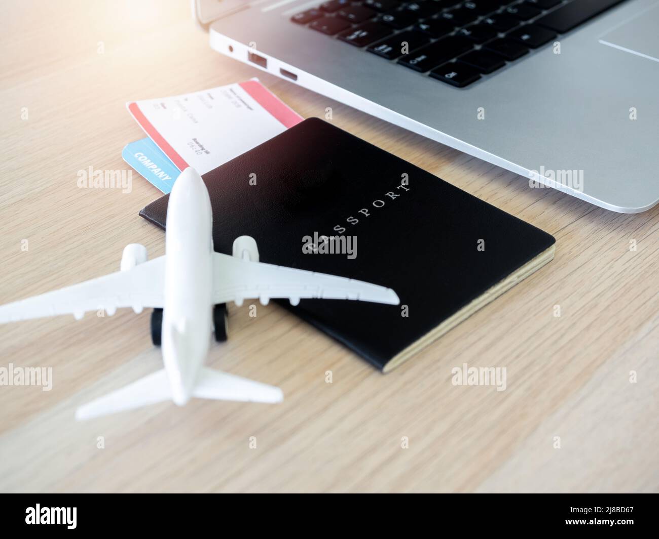Airplane ticket table hi-res stock photography and images - Alamy