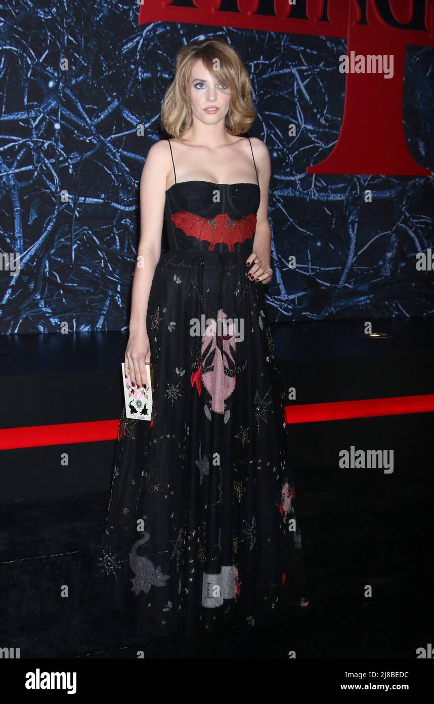 BROOKLYN, NY - MAY 14: Maya Hawke at the Netflix Stranger Things season ...