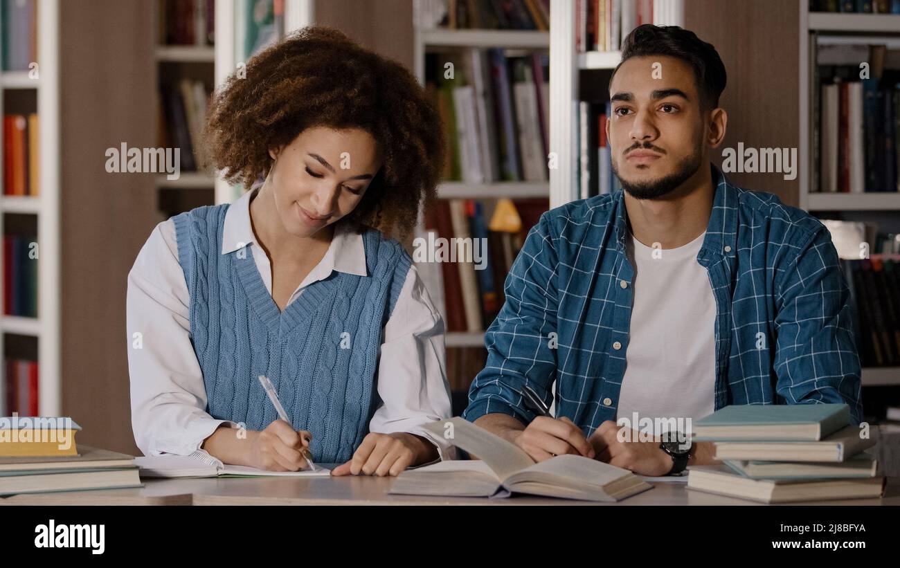 Two Students Talking To Each Other