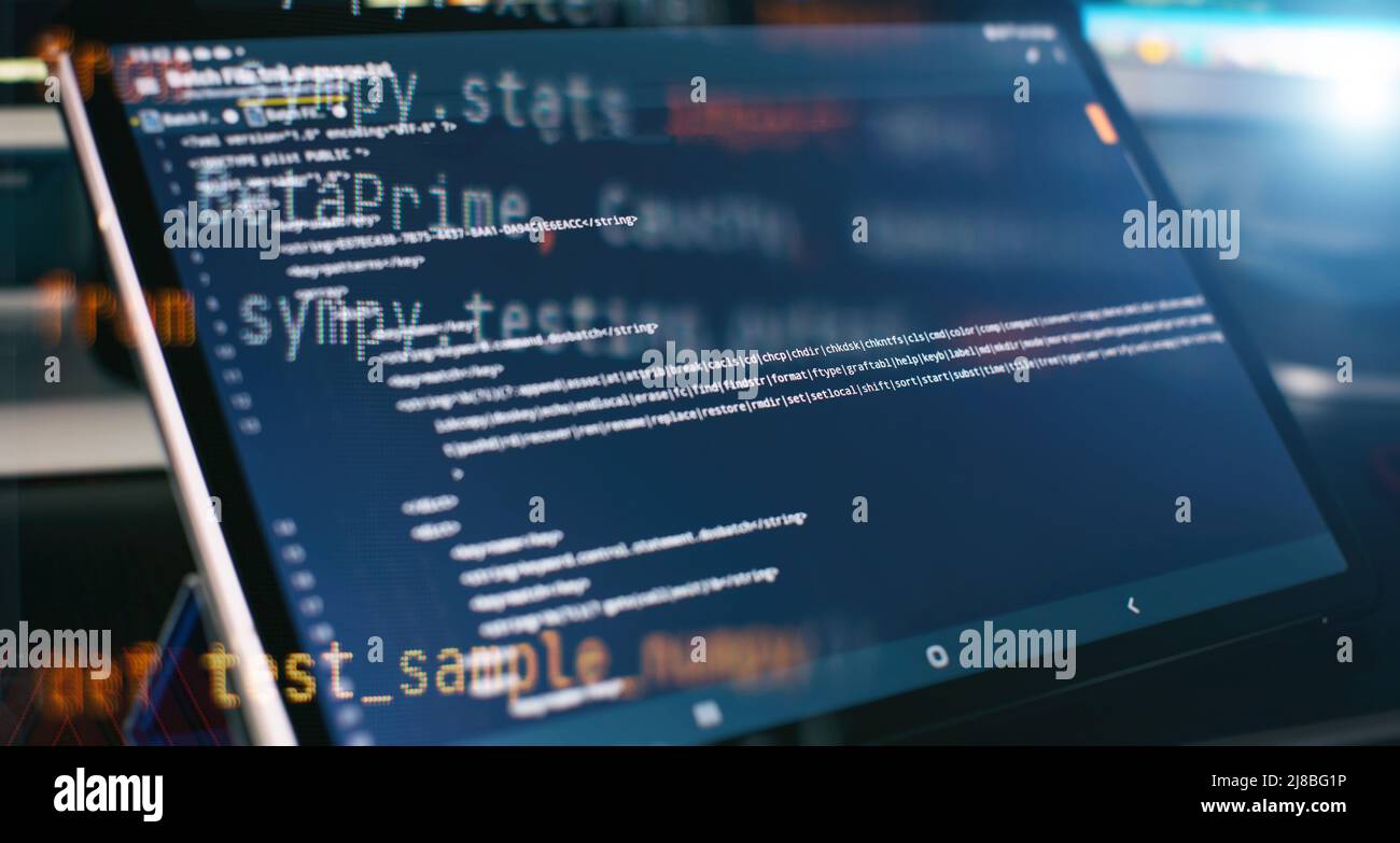 Modern tech. PHP syntax highlighted. Writing programming functions on ... Modern tech. PHP syntax highlighted. Writing programming functions on ...