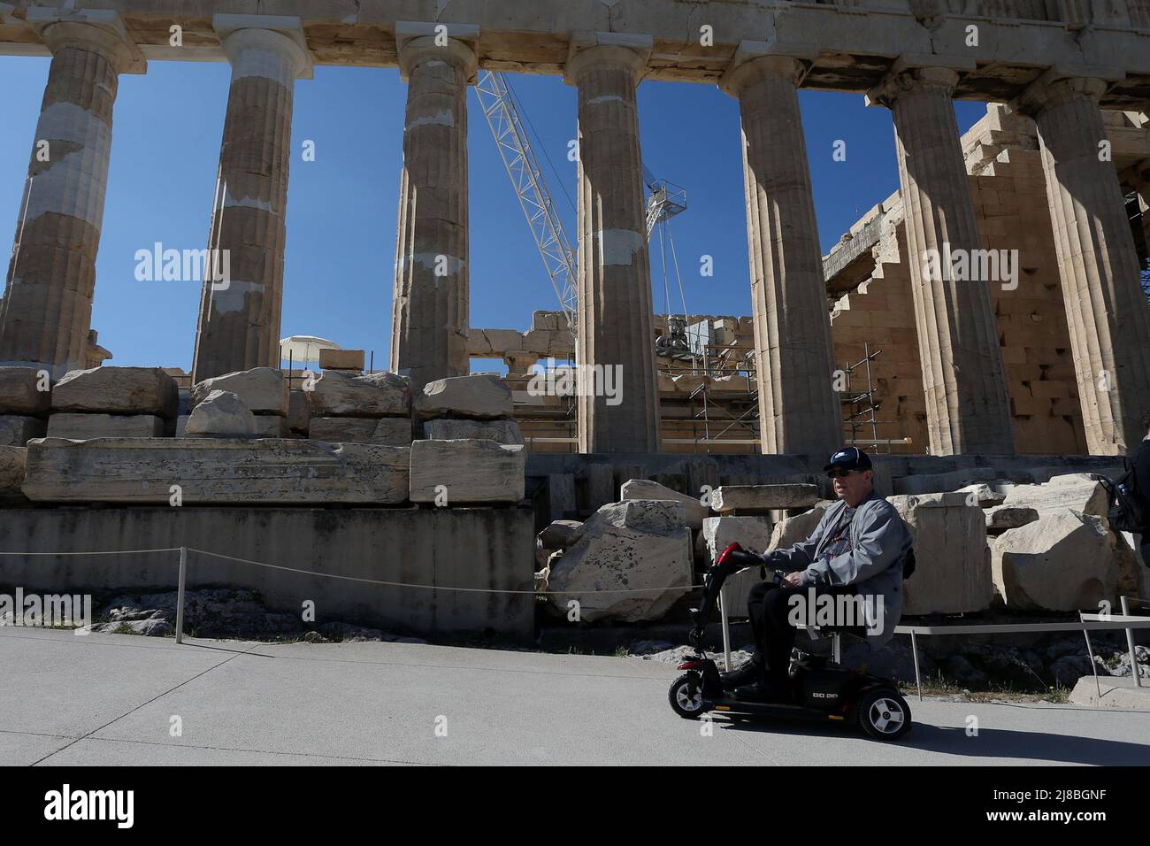 Visitors with mobility issues will now have access to the Acropolis ...