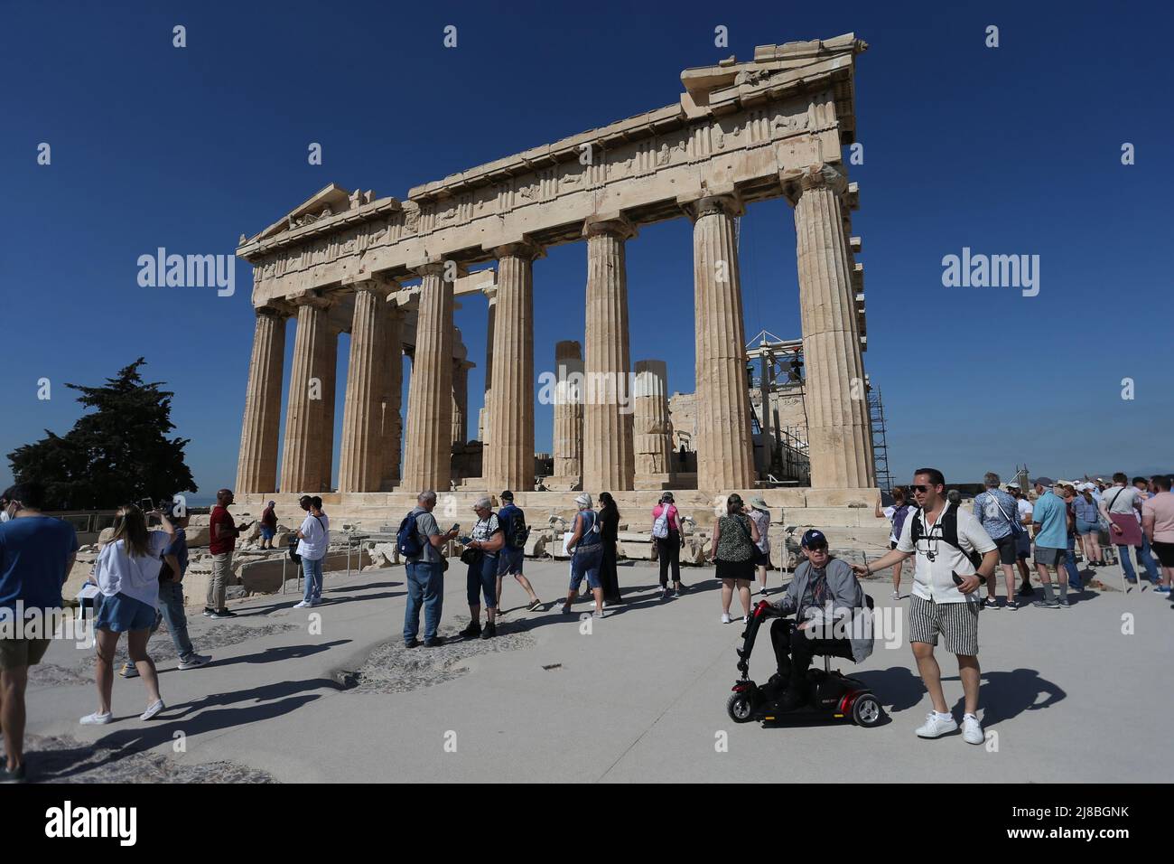 Visitors with mobility issues will now have access to the Acropolis ...