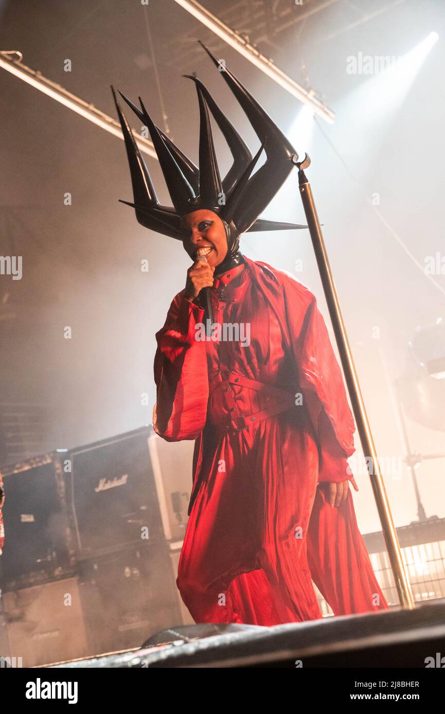Milan Italy. 14 May 2022. The British rock band SKUNK ANANSIE performs ...