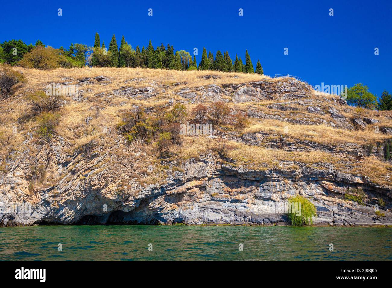 Summer coast lake ohrid north hi-res stock photography and images - Alamy