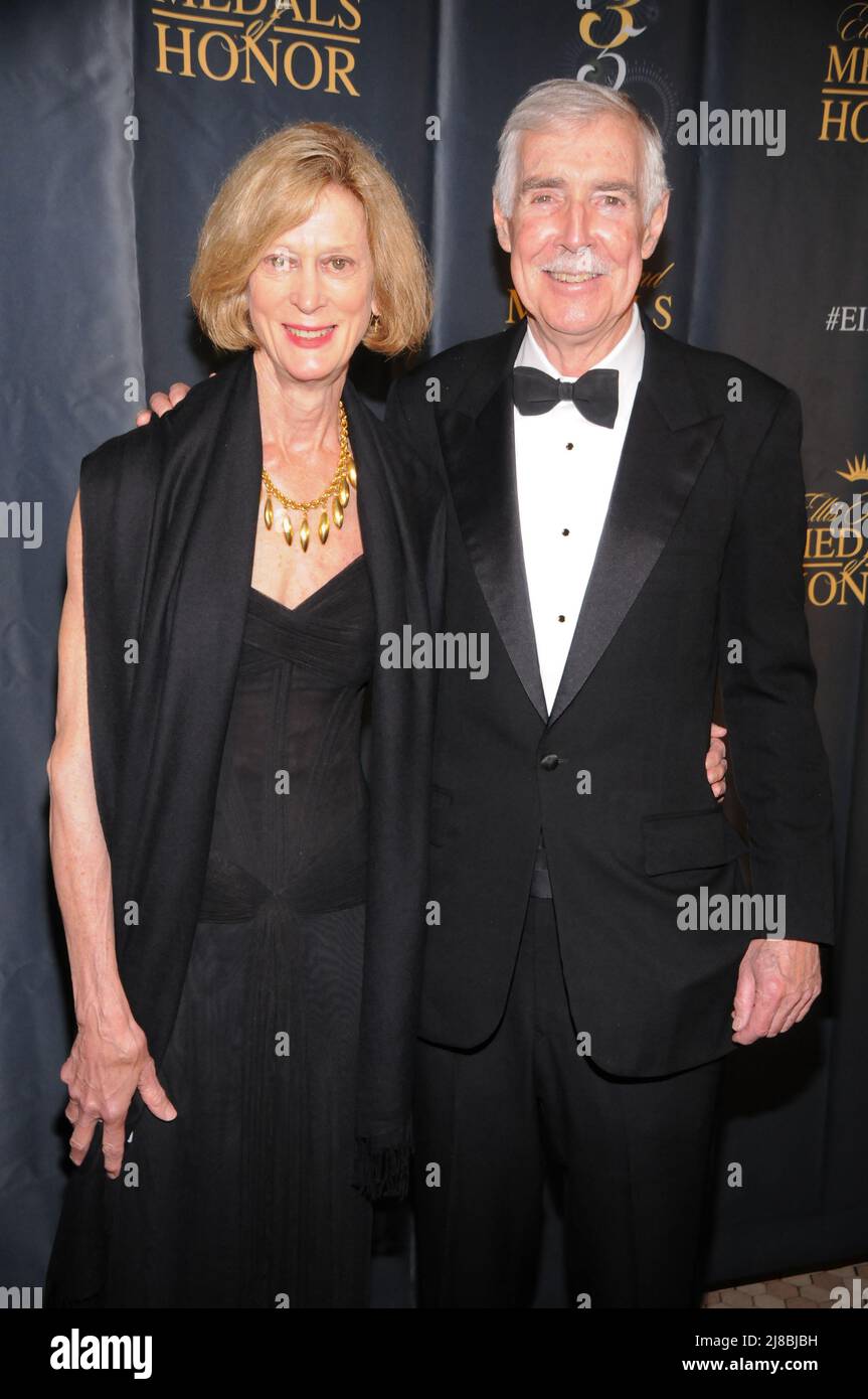 Rich Wilson and Kimberly Till attend the 35th Anniversary Ellis Island ...