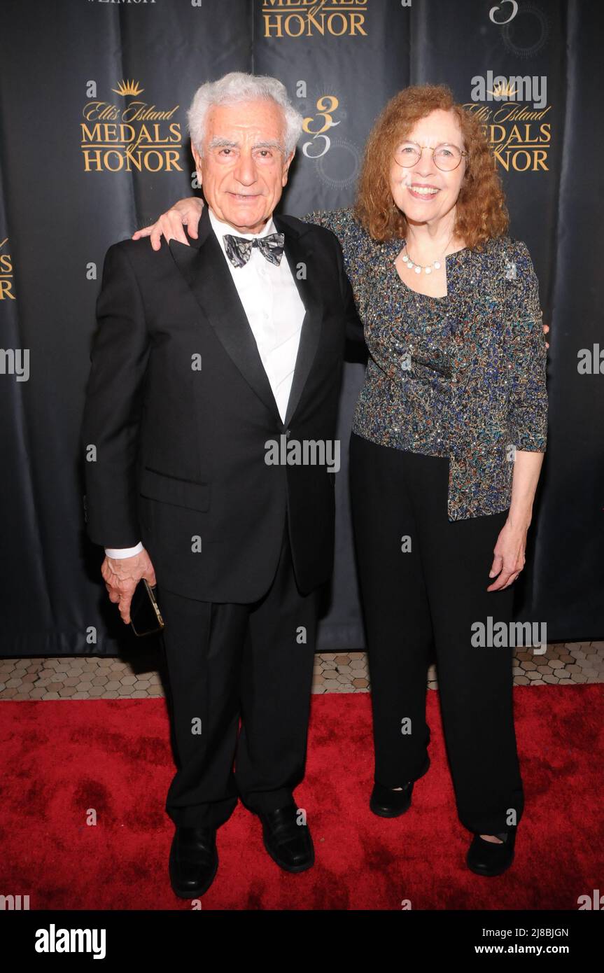 Joseph Jabbra and Nancy Jabbra attend the 35th Anniversary Ellis Island ...