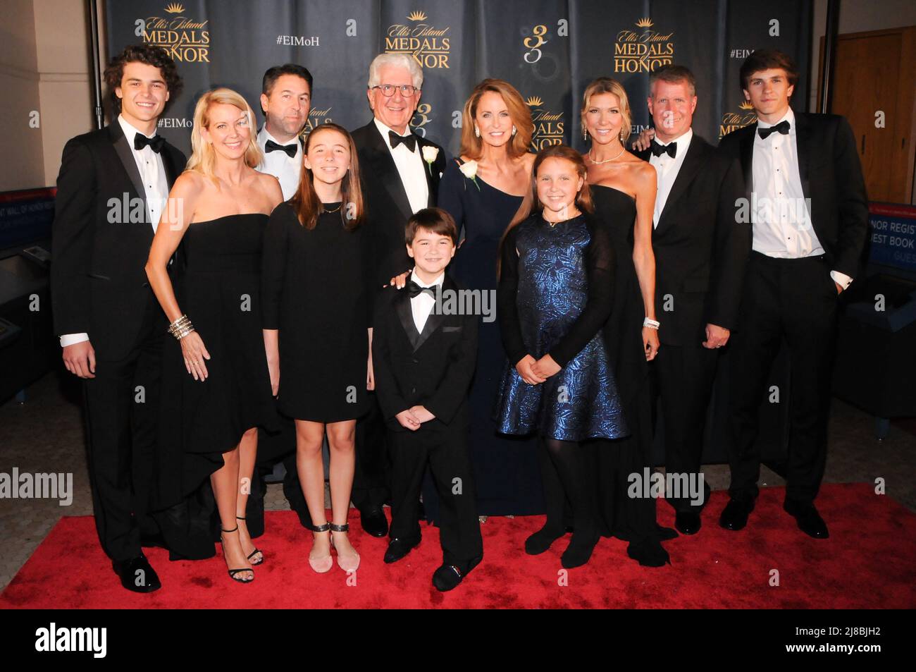 David Fischer, Jennifer Fischer and family attend the 35th Anniversary ...