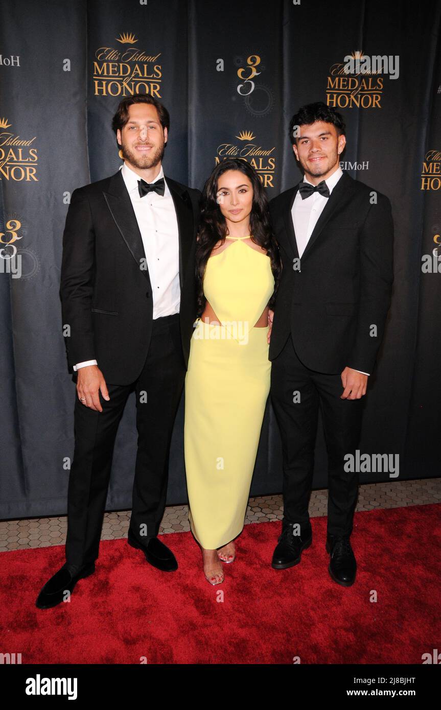 Finn Kazeminy, Yasmin Kazeminy, and Benjamin Mallin attend the 35th ...