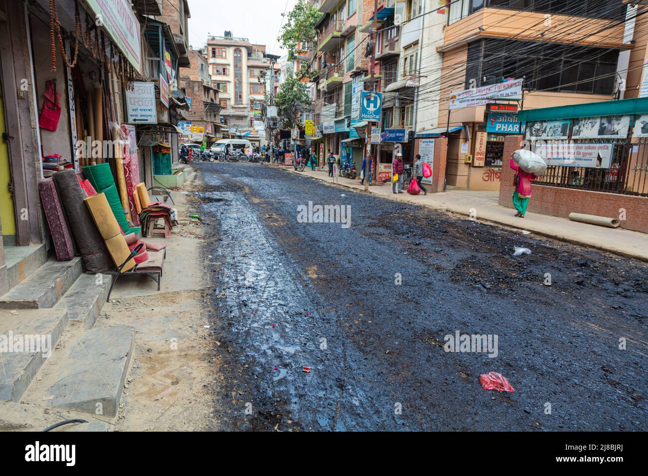 Nepalese traditional vehicle hi-res stock photography and images - Alamy